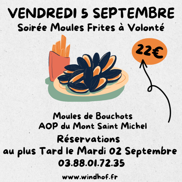 Menu du jour – Restaurant Windhof